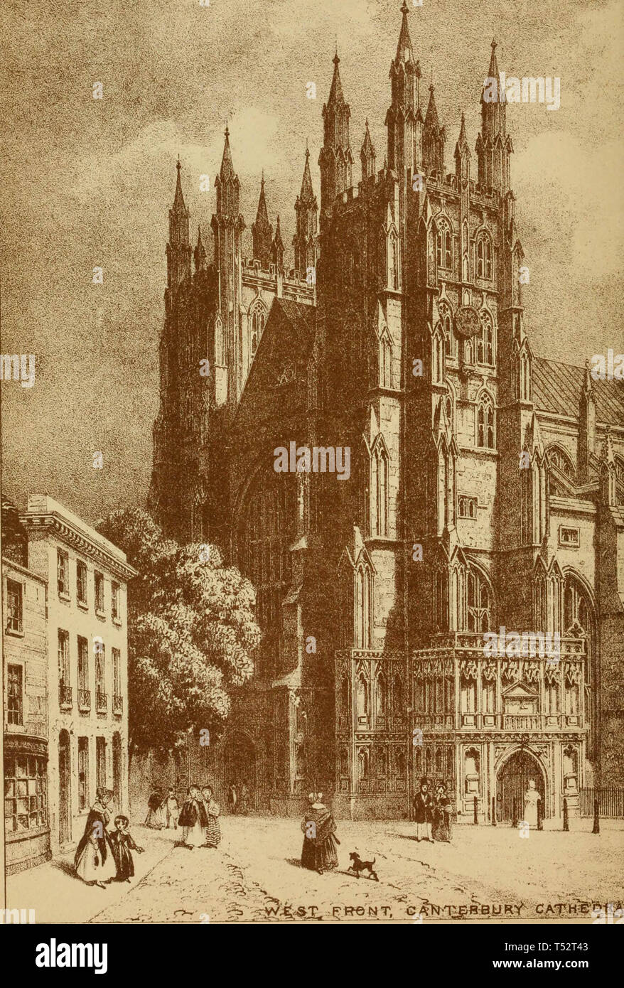 "The imperial island; England's chronicle in stone;" (1886 Stock Photo ...