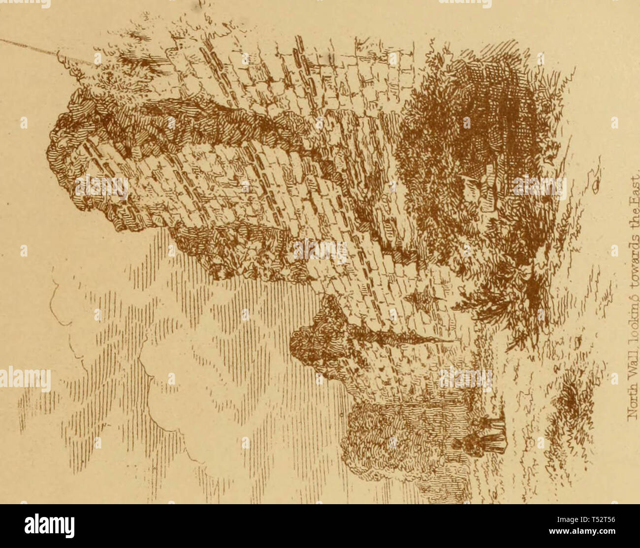 "The imperial island; England's chronicle in stone;" (1886 Stock Photo ...