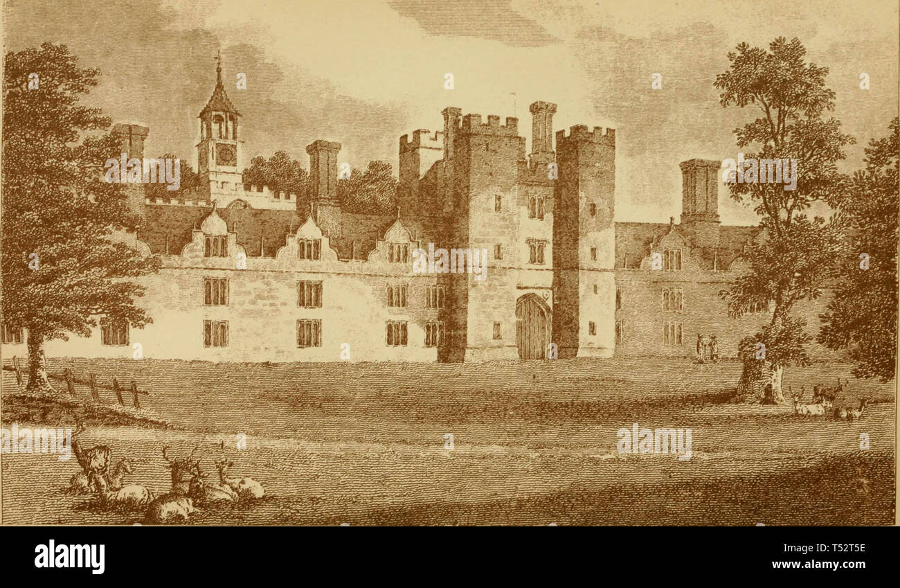 "The imperial island; England's chronicle in stone;" (1886 Stock Photo ...