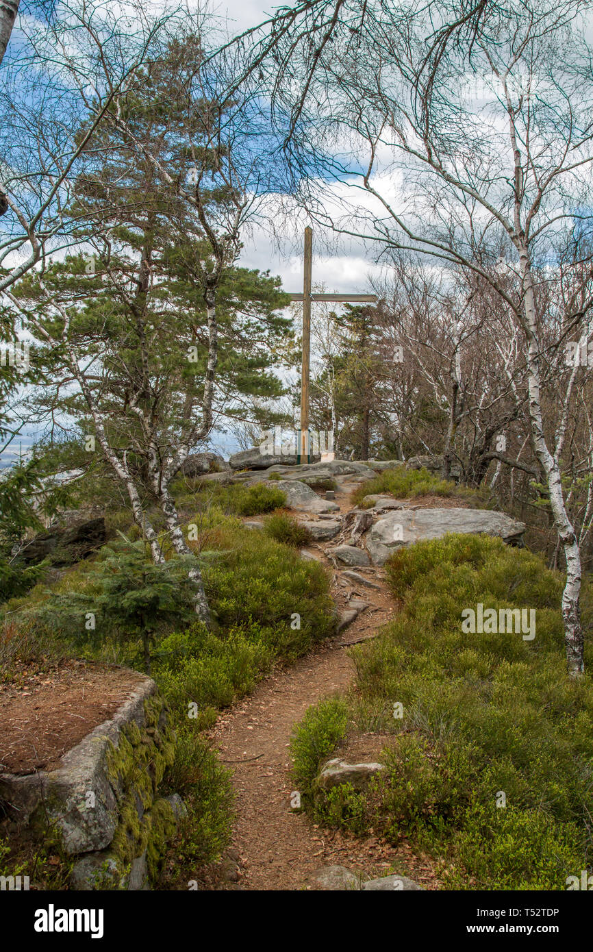 Mandlstein (Mandelstein) - Erlebnisweg Heinrichs, Waldviertel, Austria ...