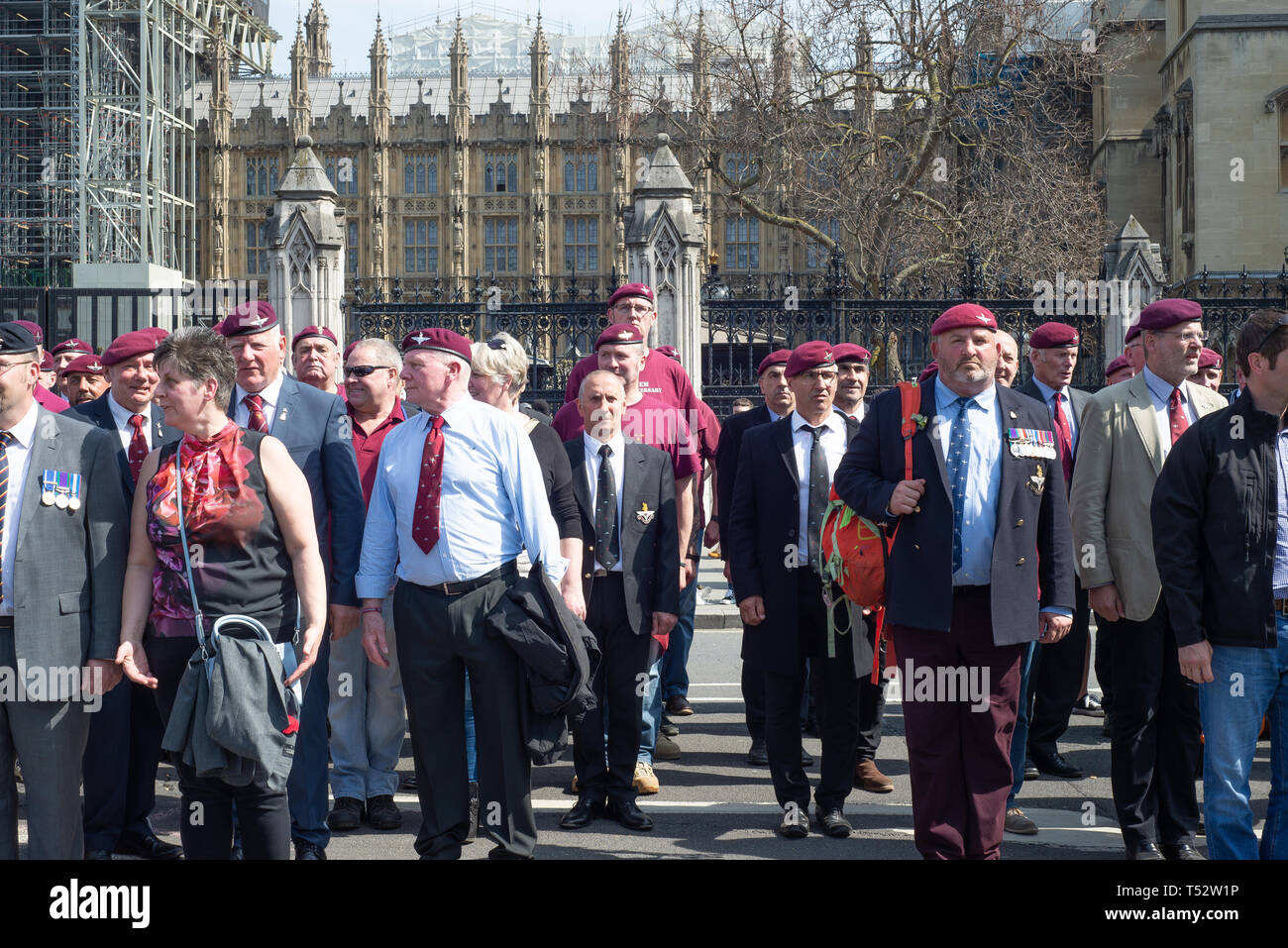 Justice for Northern Ireland Veterans London March Good Friday 2019 ...