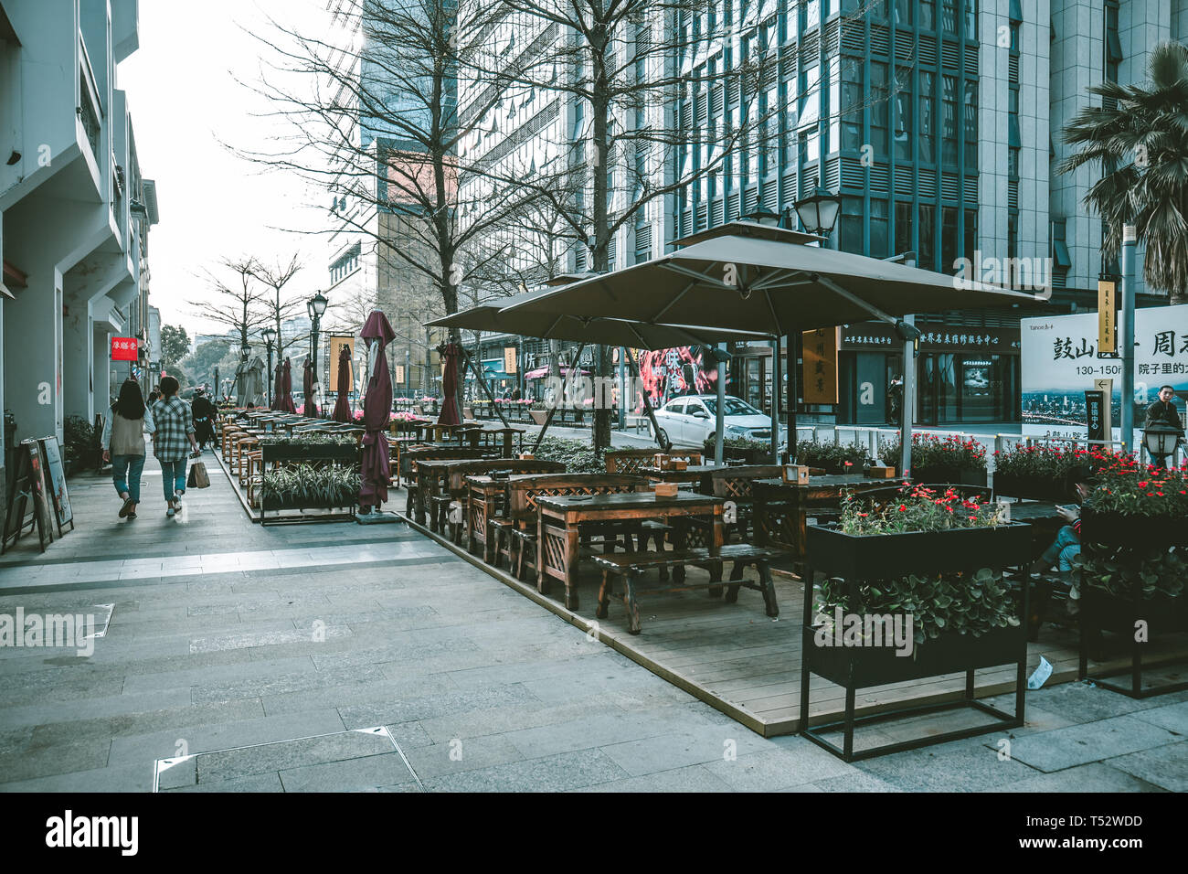 Tahoe Plaza, Fuzhou, China - April 06, 2019 : Closed view of Tahoe ...
