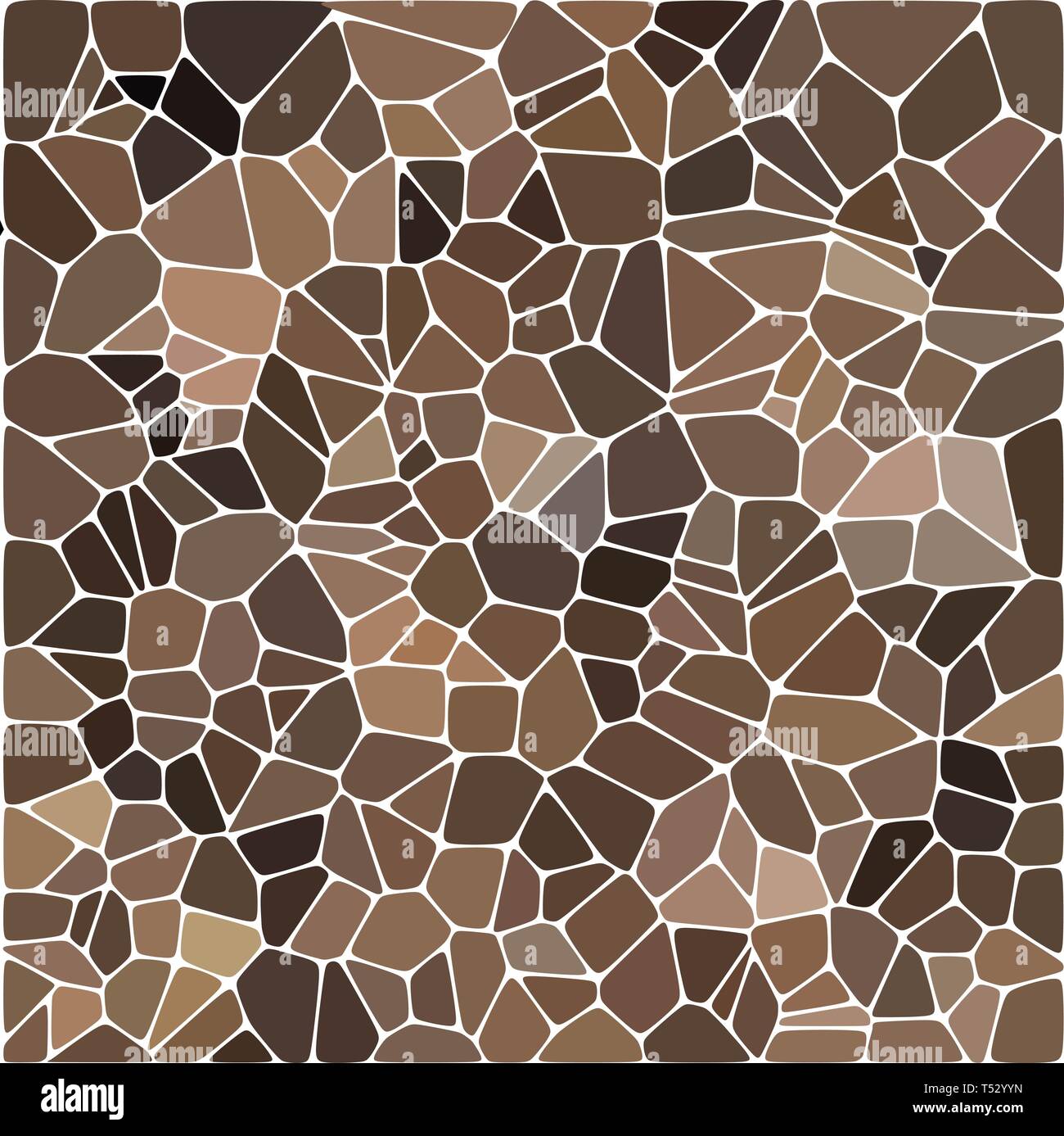 pattern with pebbles. brown pebbles - Vektorgrafik Stock Photo - Alamy