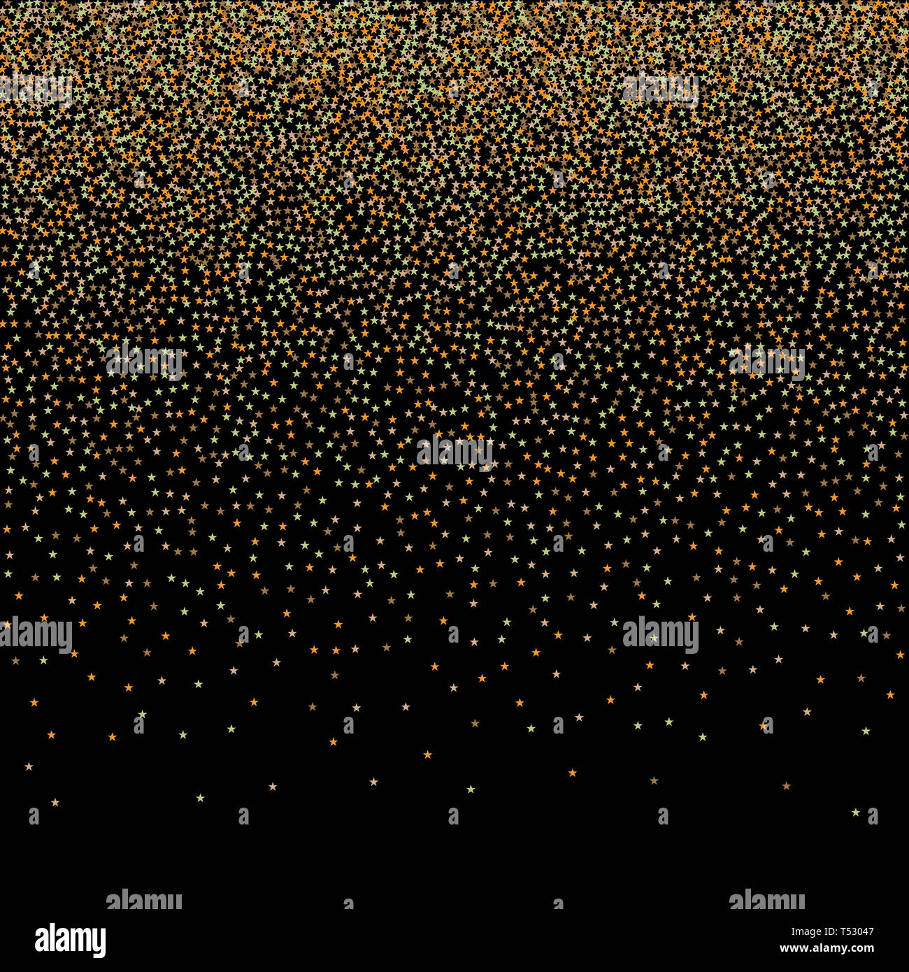 Gold glitter texture isolated on white background. Golden dots ...