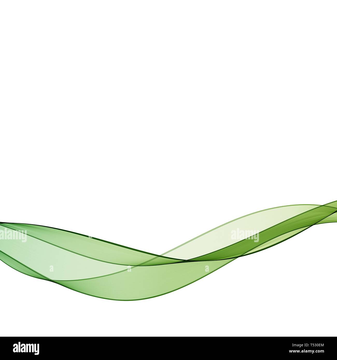Green vector wave hi-res stock photography and images - Alamy