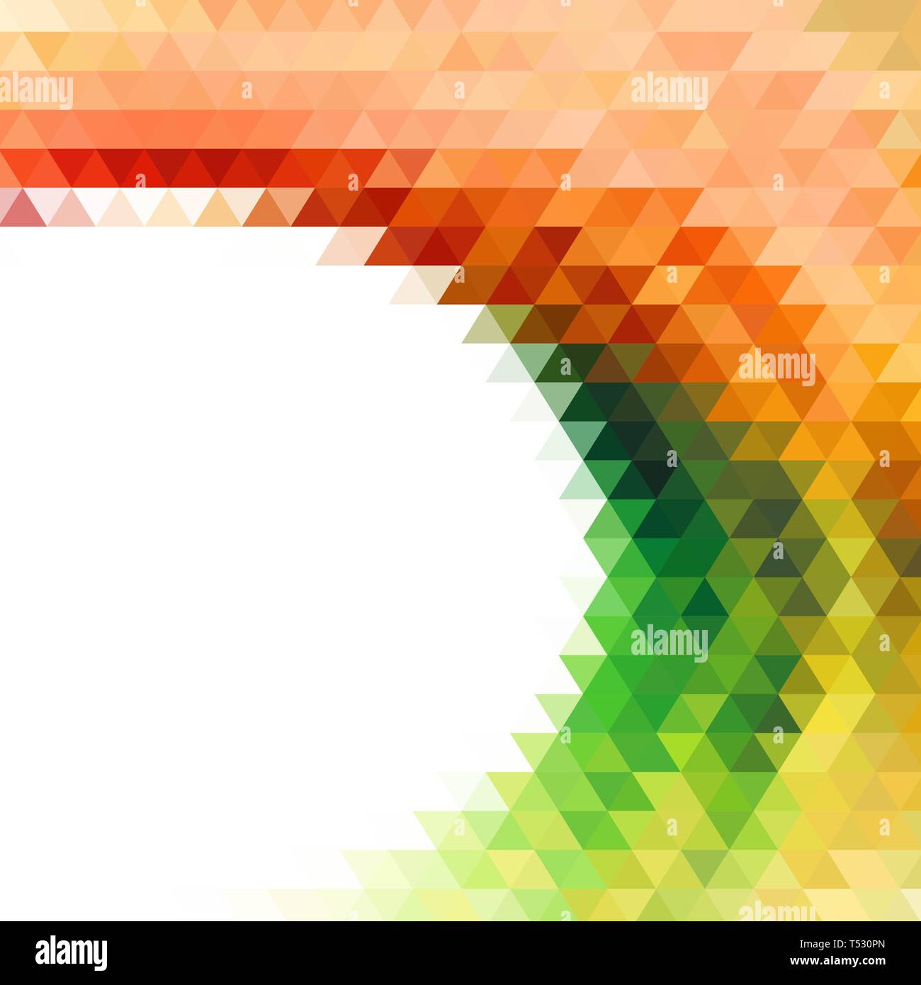 geometric background. colored triangles. Layout for advertising ...