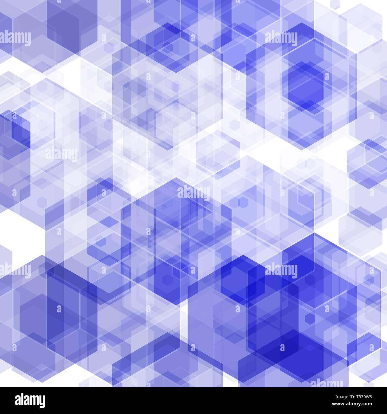 Vector Abstract science Background. Hexagon geometric design Stock ...
