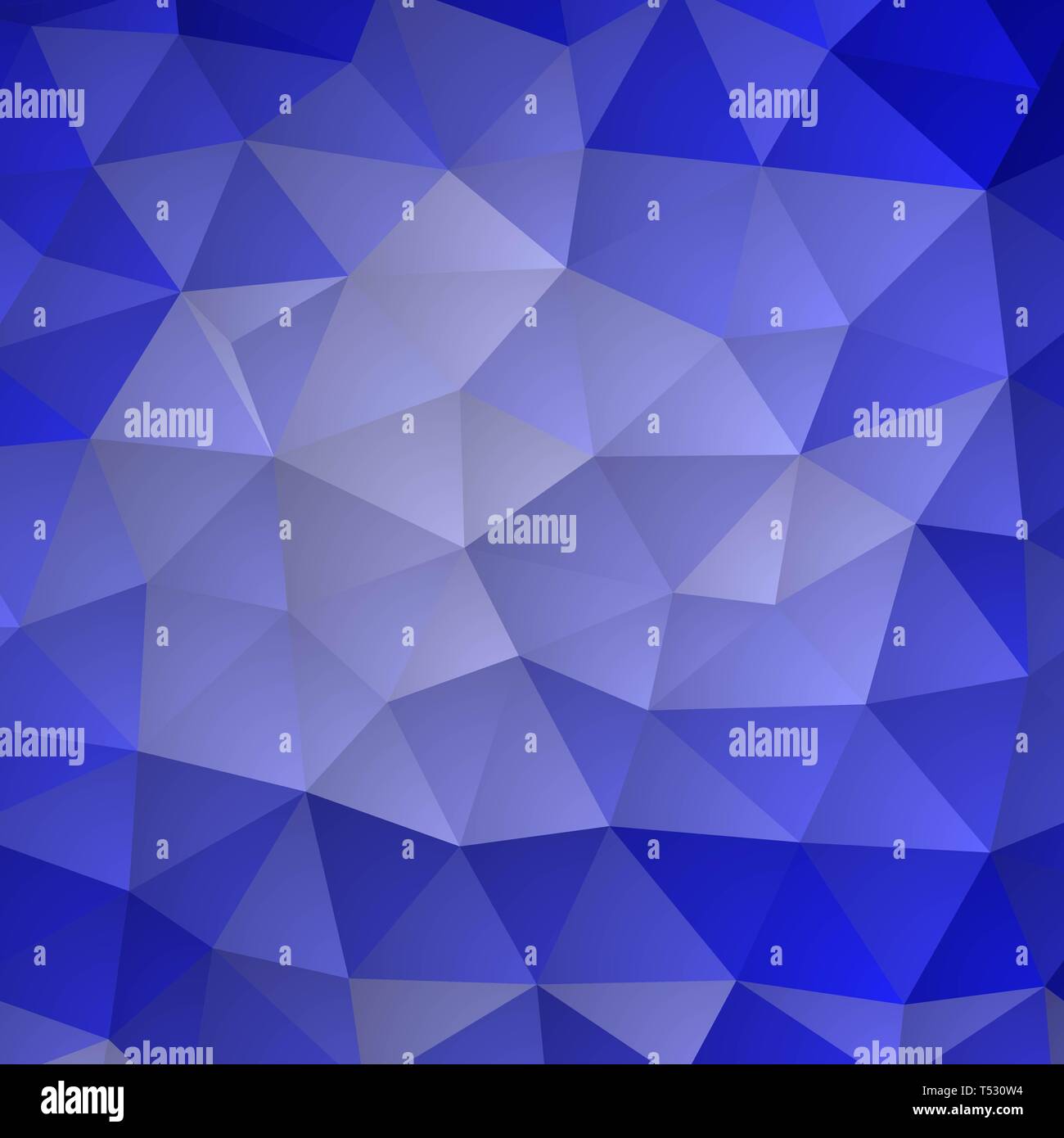 Bright blue triangular background. template for presentation. layout for advertising ...