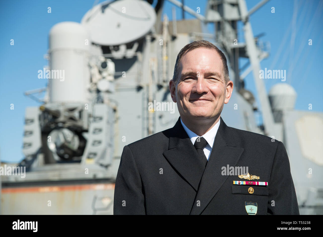 Us navy rear admiral edward hi-res stock photography and images - Alamy