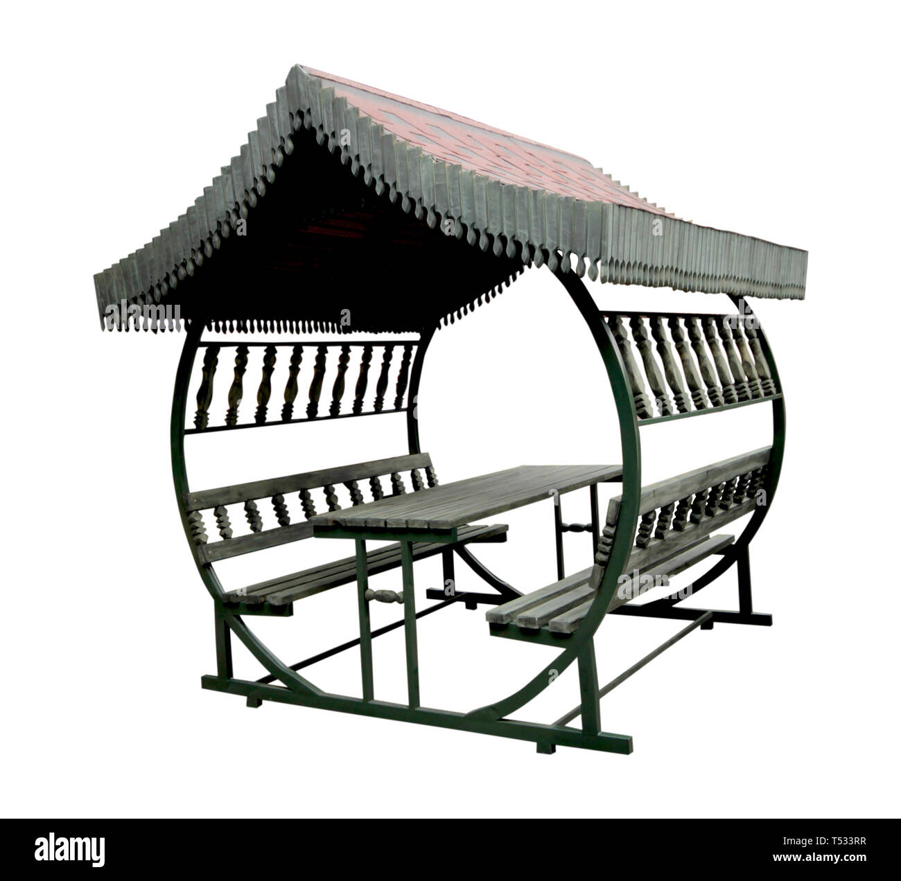 Rooftop garden Cut Out Stock Images & Pictures - Alamy