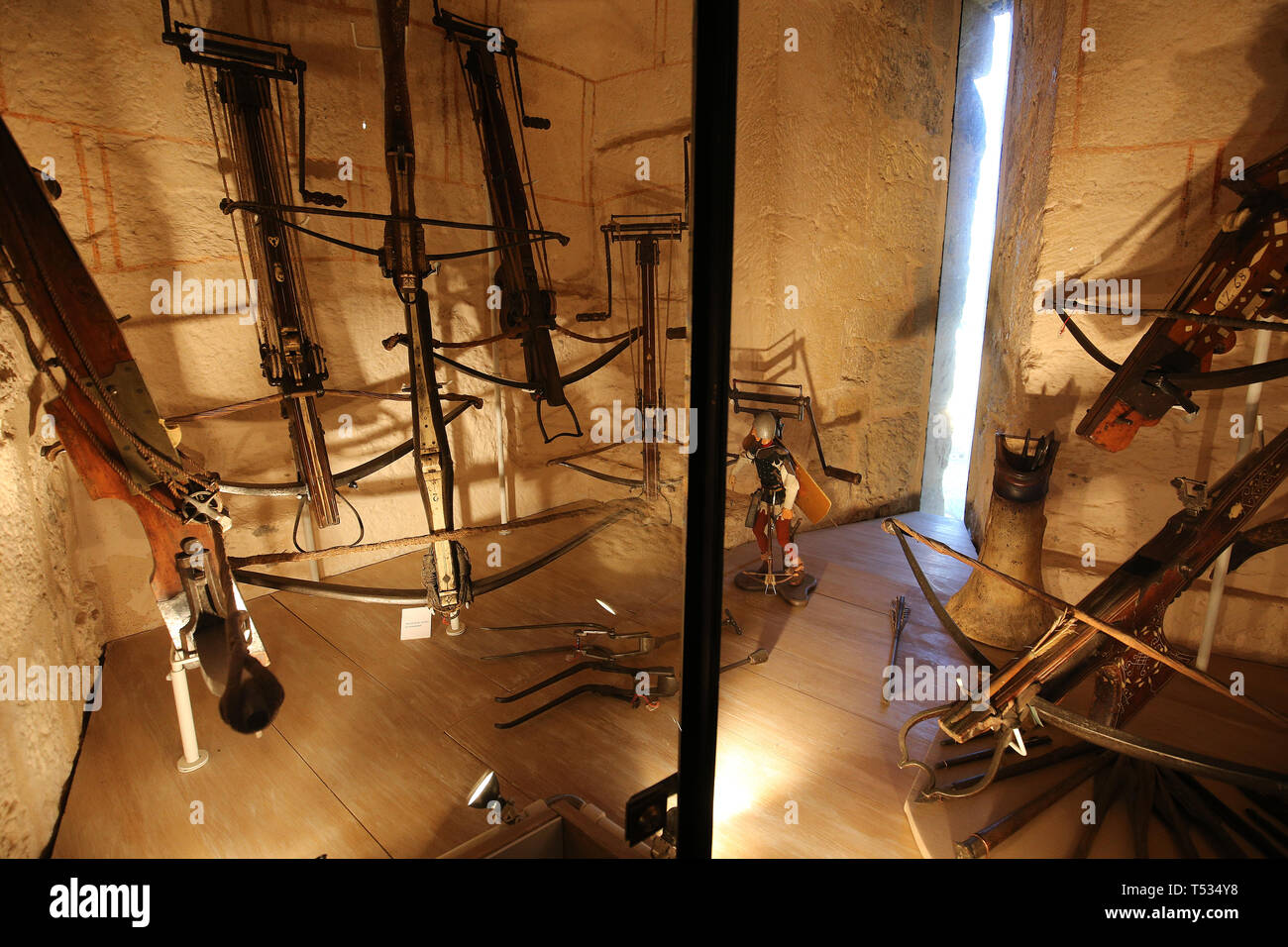 CASTELNAUD, FRANCE, JULY 16, 2015 : interiors and details of Chateau de ...