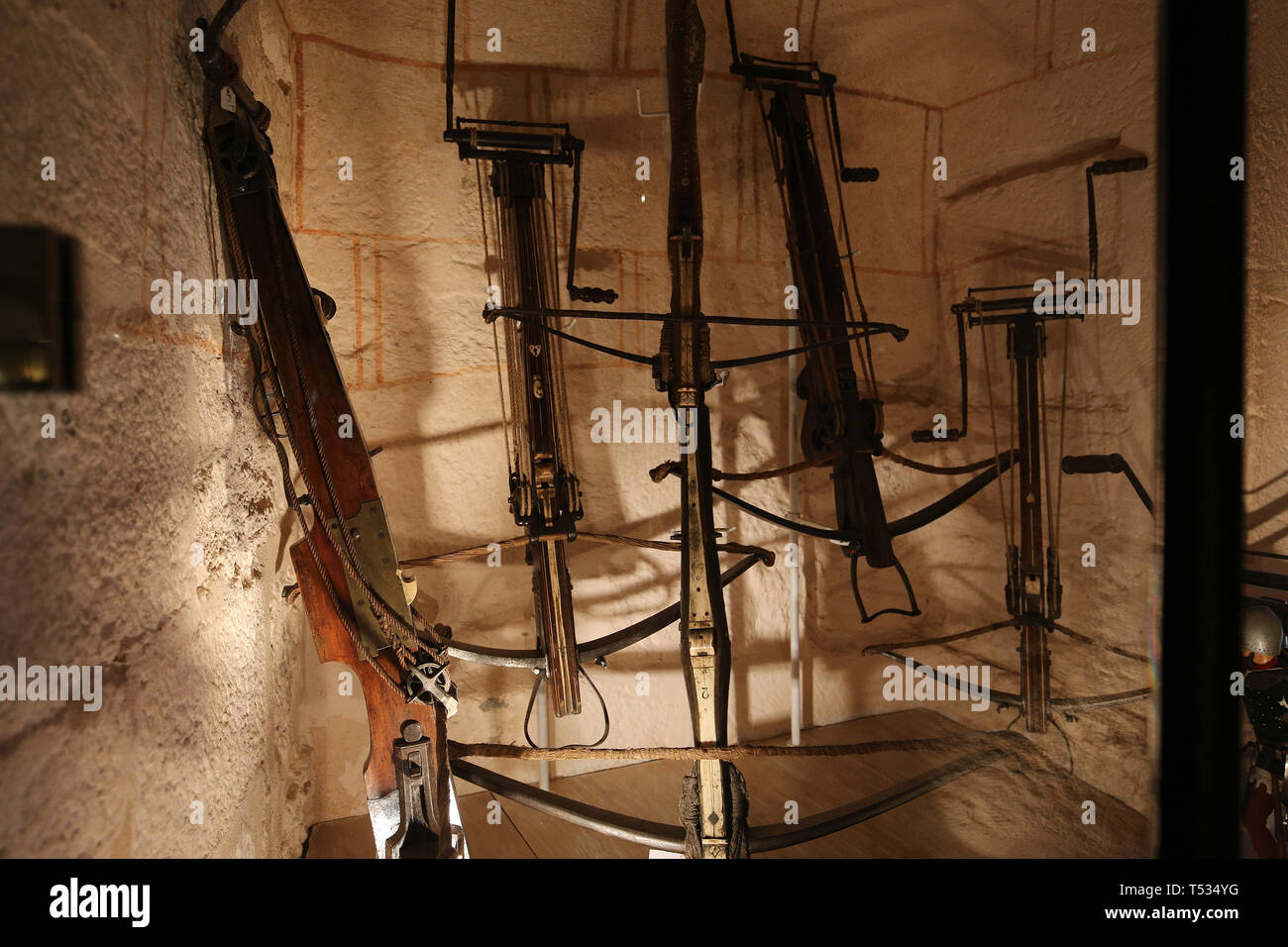 CASTELNAUD, FRANCE, JULY 16, 2015 : interiors and details of Chateau de ...