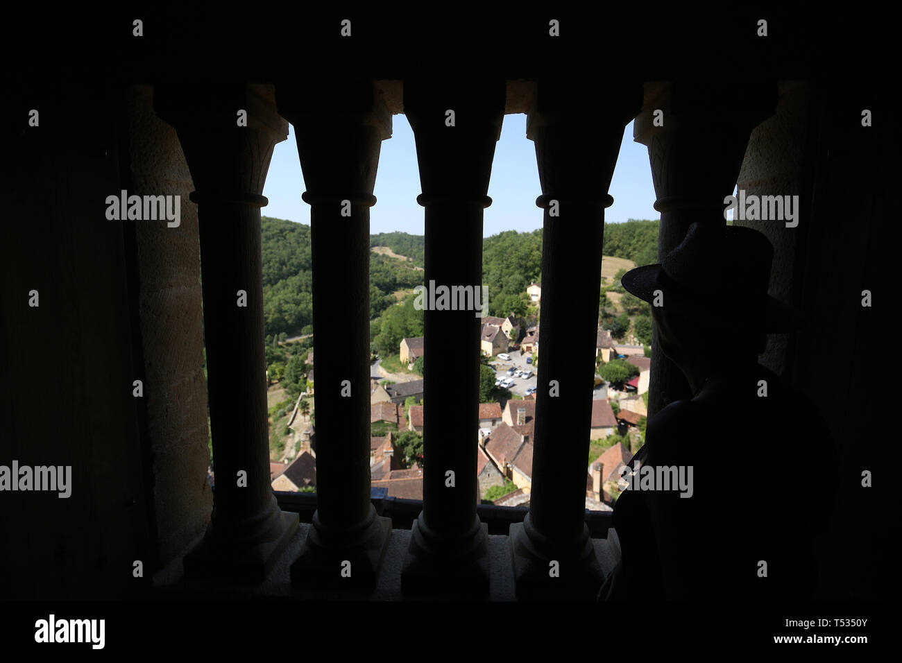 CASTELNAUD, FRANCE, JULY 16, 2015 : interiors and details of Chateau de ...
