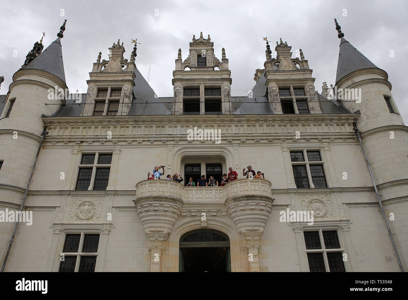 CHENONCEAUX, FRANCE, JULY 07, 2015 : exteriors and architectural ...
