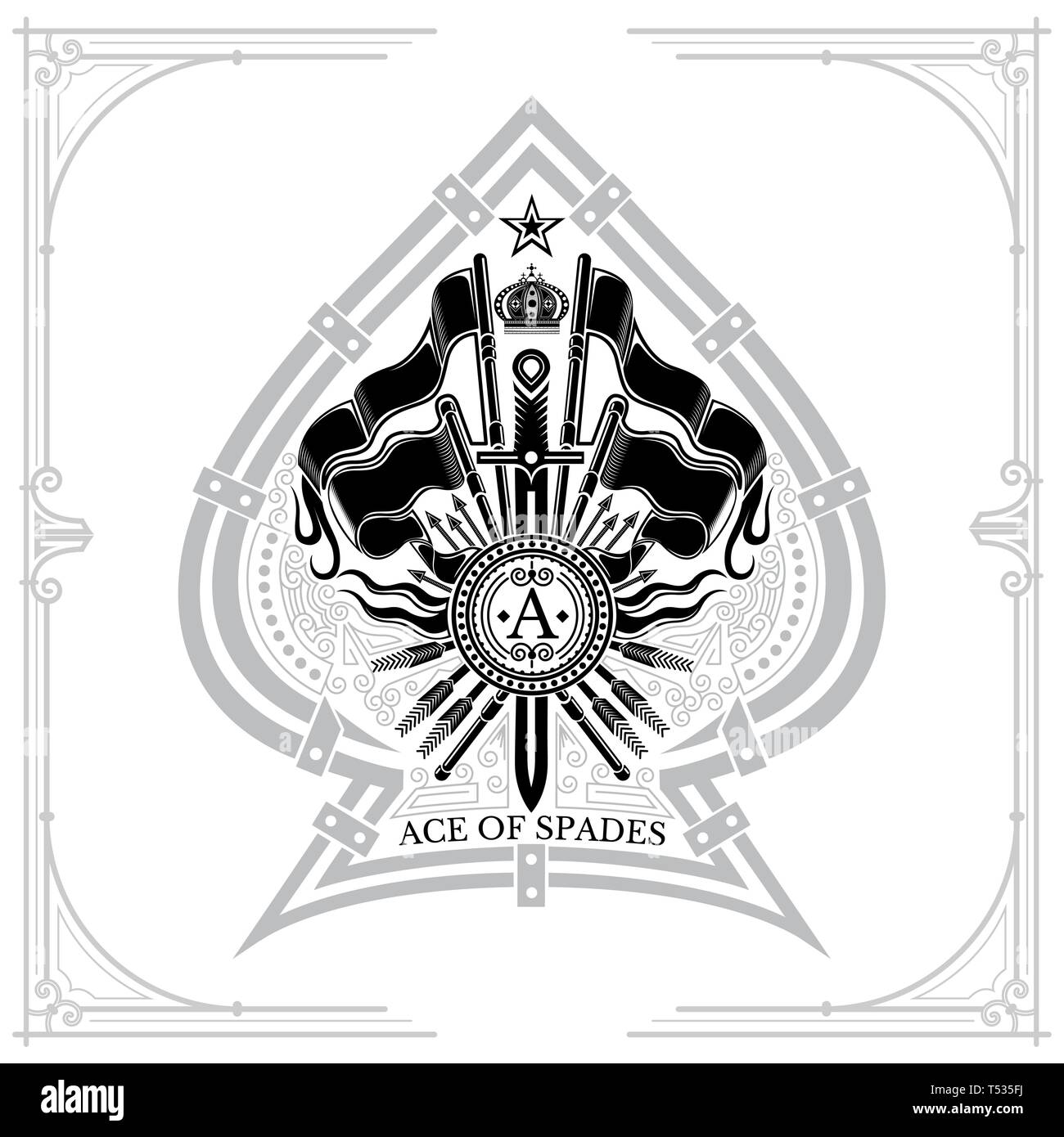 Weapons vertical Stock Vector Images - Alamy