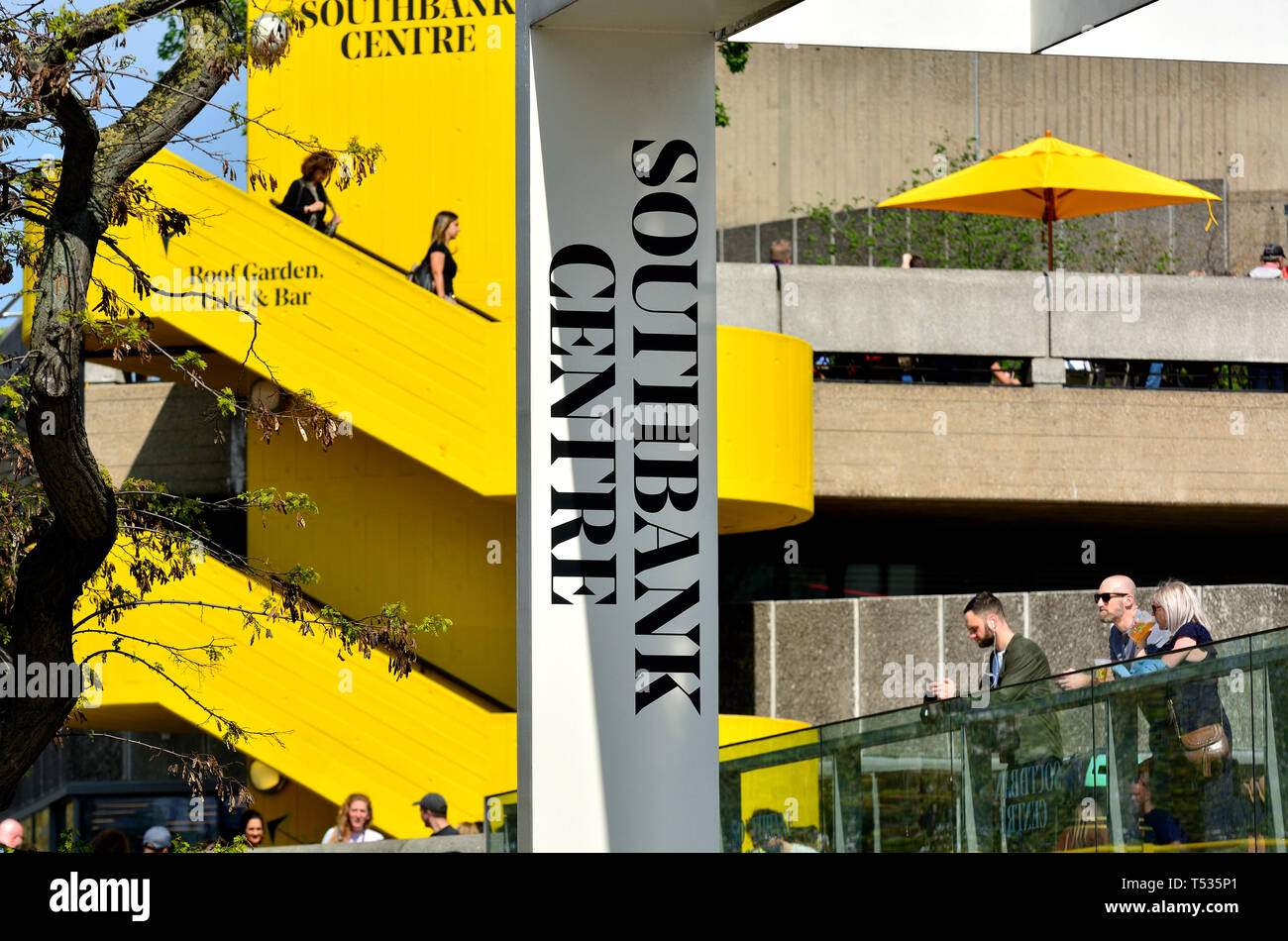London, England, UK. Southbank Centre complex (National Theatre ...