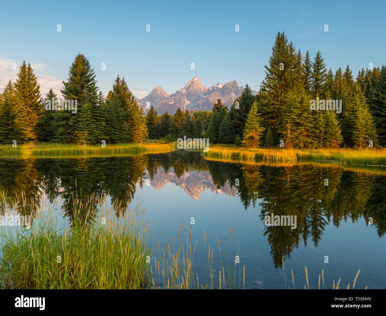 Grand Teton Mountain Range Stock Photo - Alamy