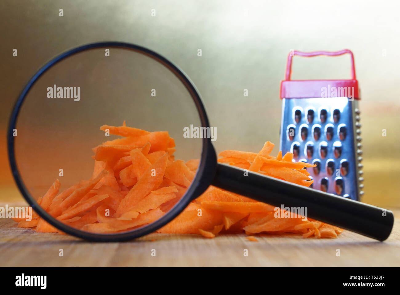 Research and analysis of the quality of vegetables. Search for features ...