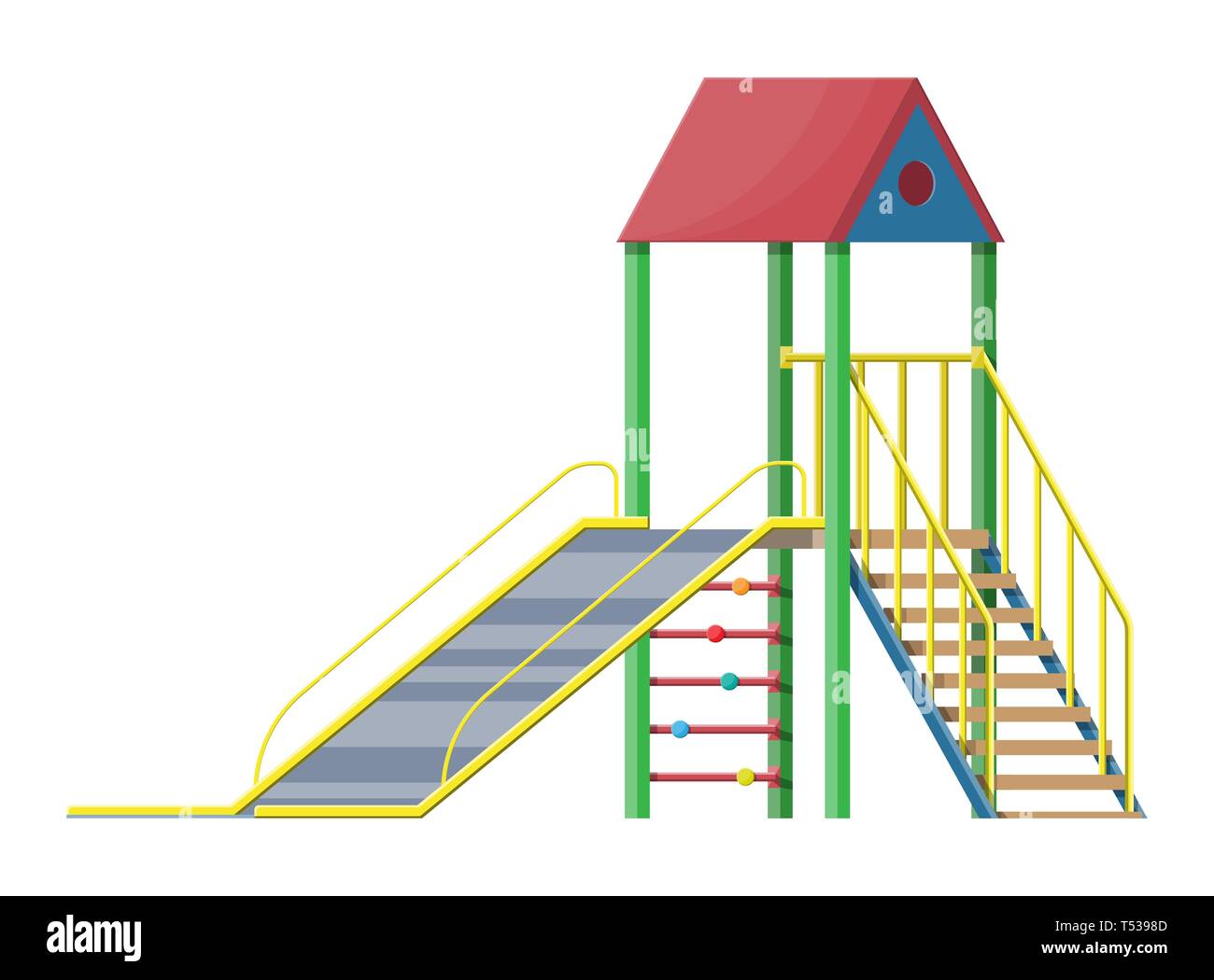 Playground slide ladder chute hi-res stock photography and images - Alamy