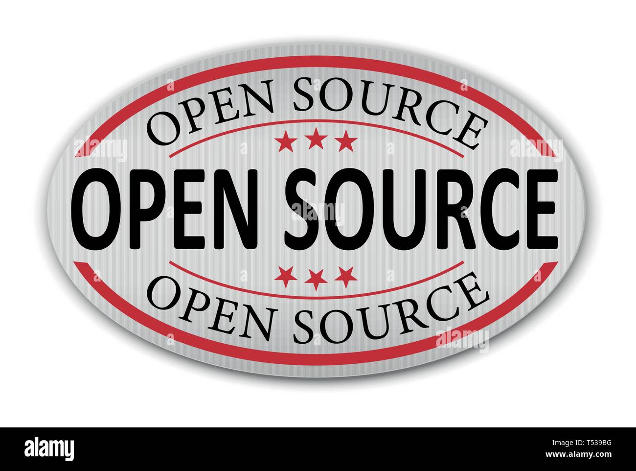 OPEN SOURCE Vector illustration of white paper oval bubble Stock Vector ...