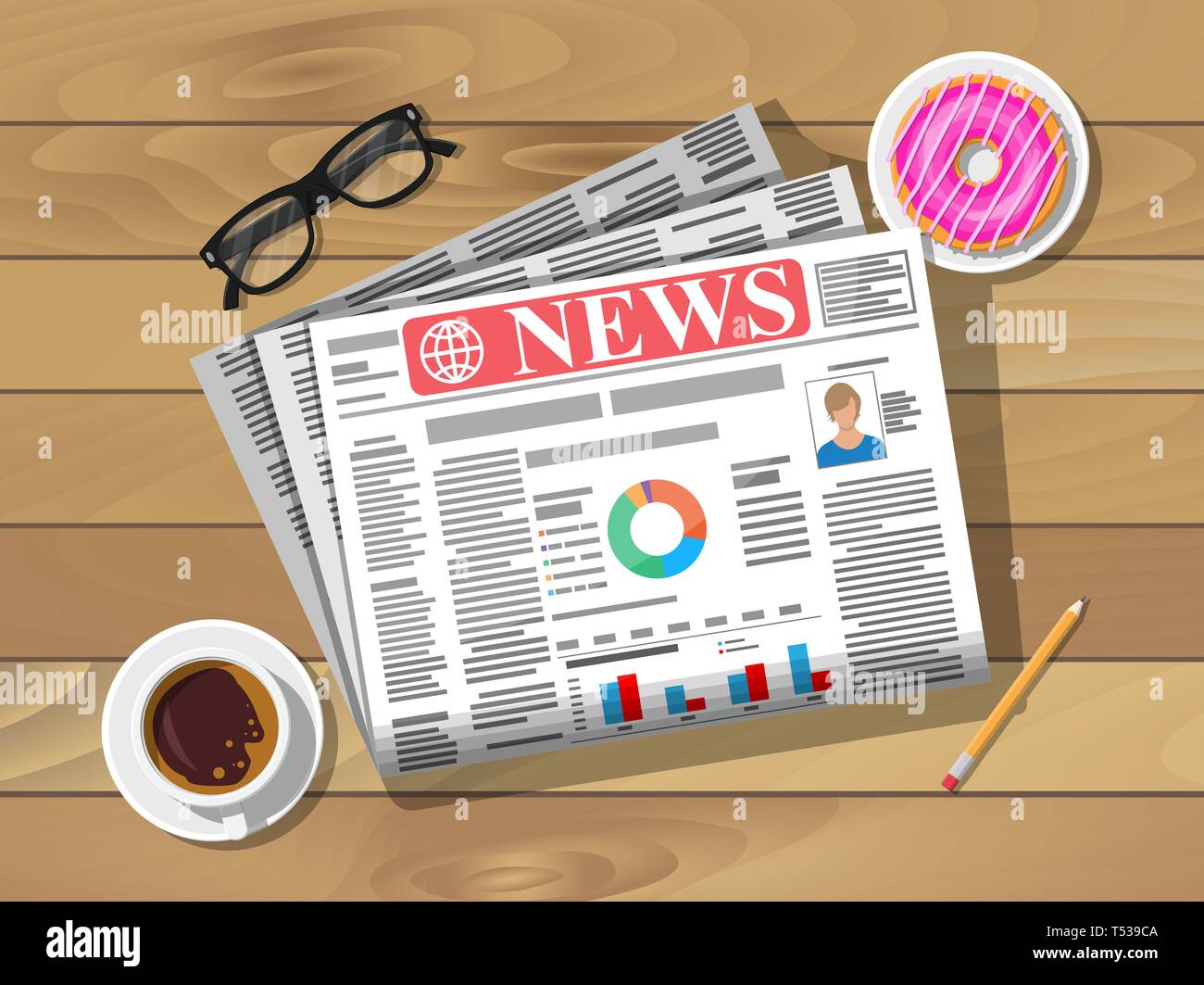 Cake magazine Stock Vector Images - Alamy
