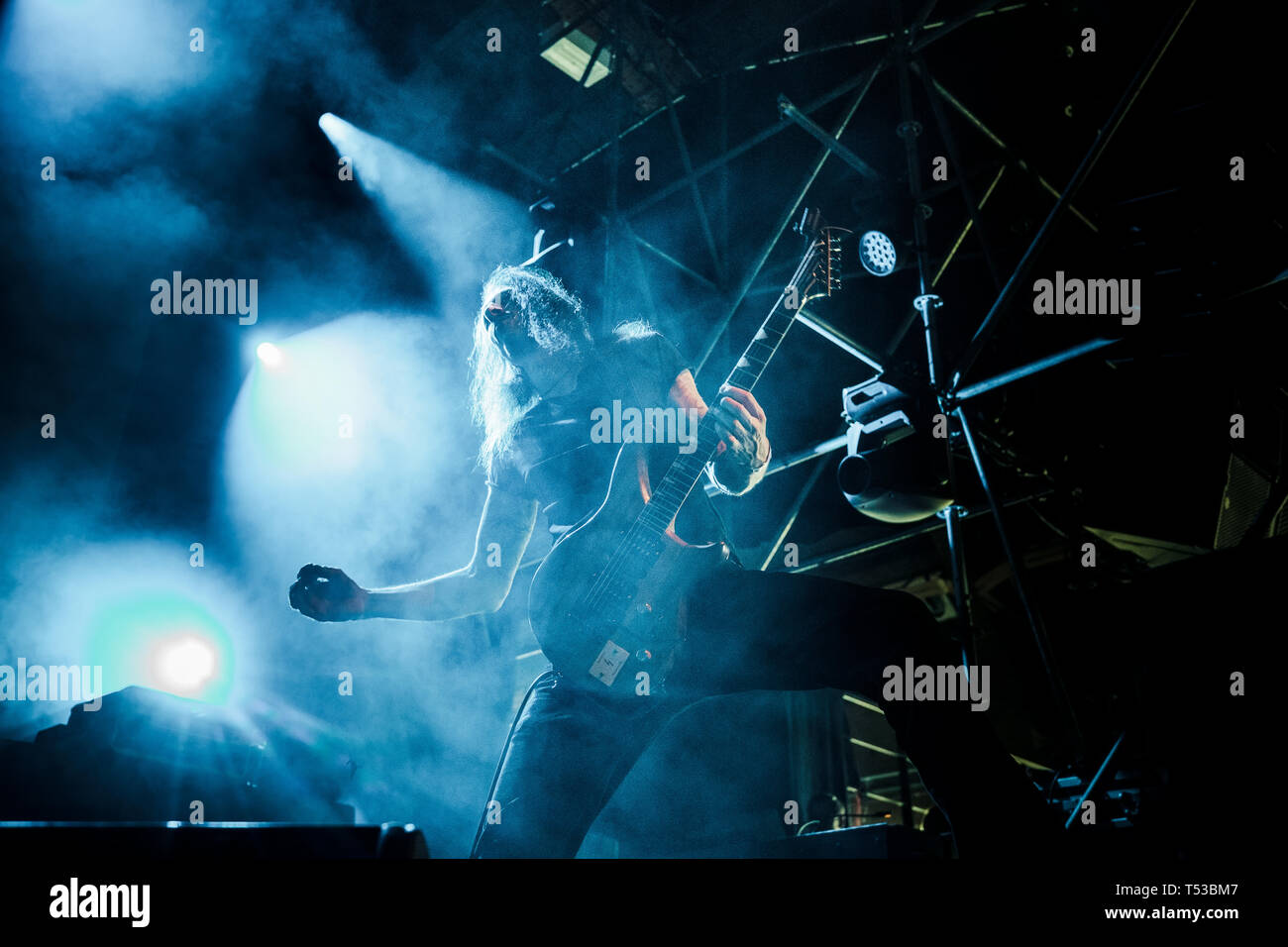 Netherlands, Tilburg - April 13, 2019. The Dutch rock band Gore ...