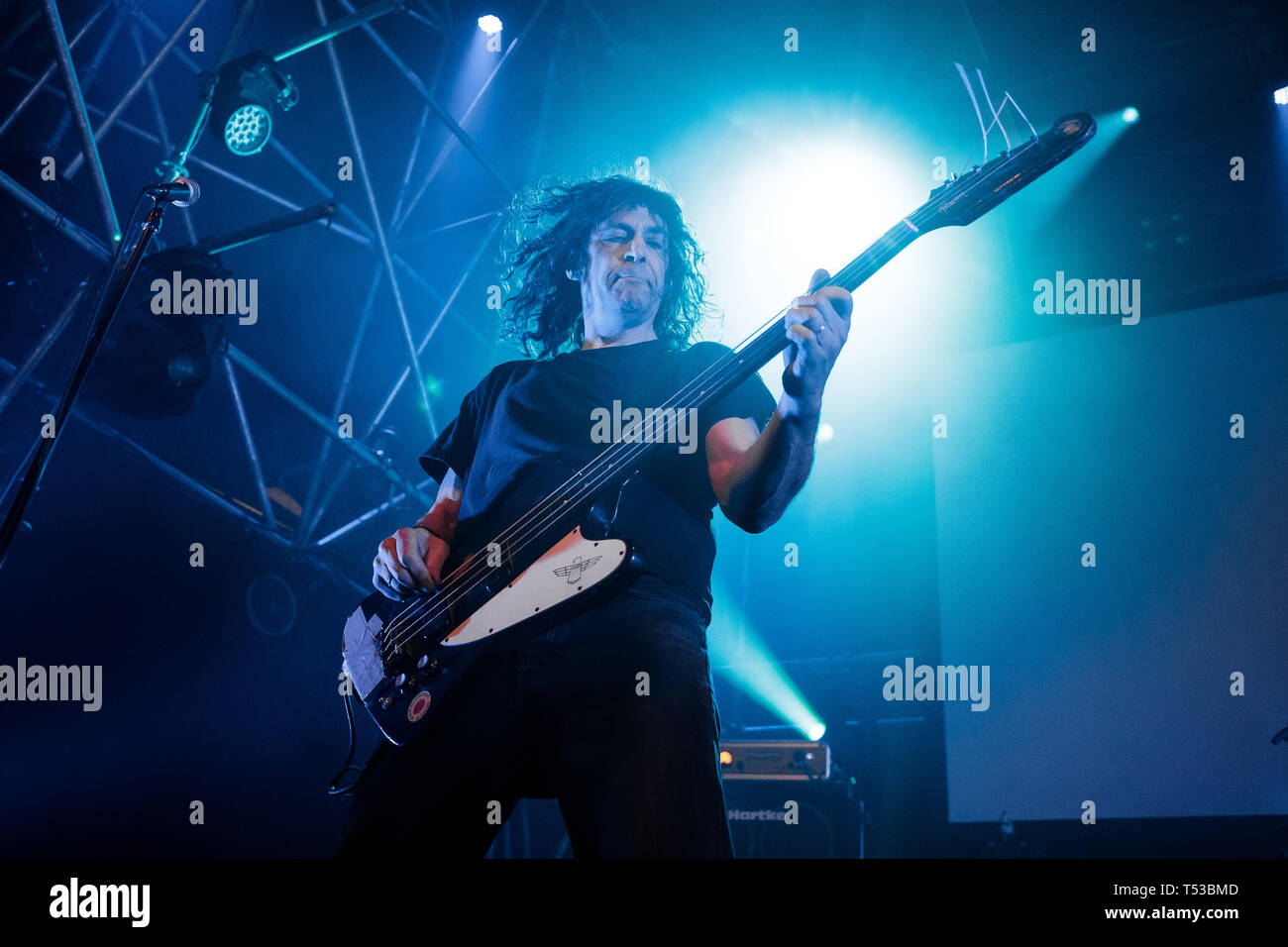 Netherlands, Tilburg - April 13, 2019. The Dutch rock band Gore ...