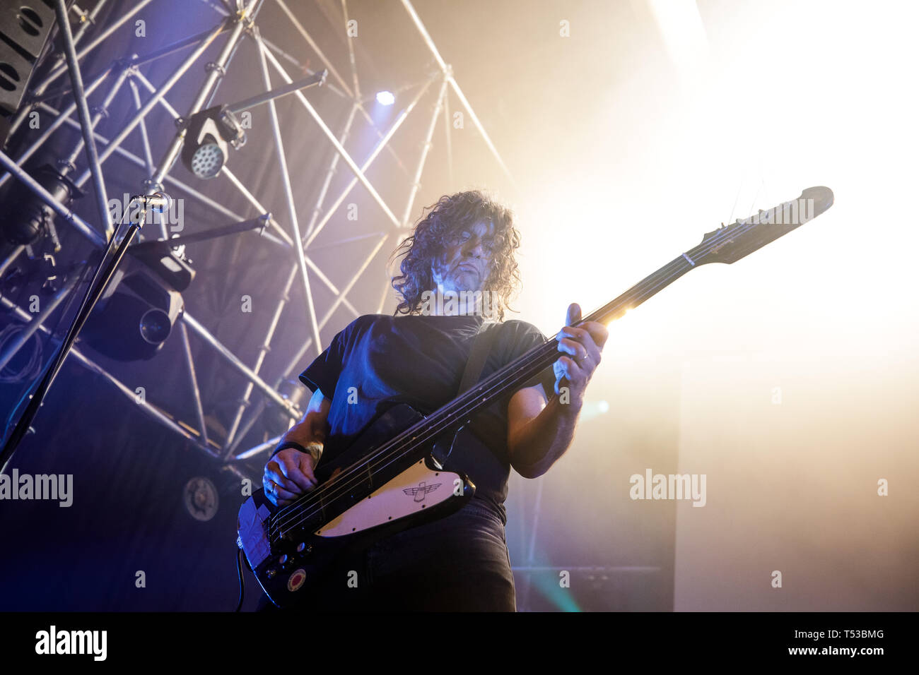 Netherlands, Tilburg - April 13, 2019. The Dutch rock band Gore ...