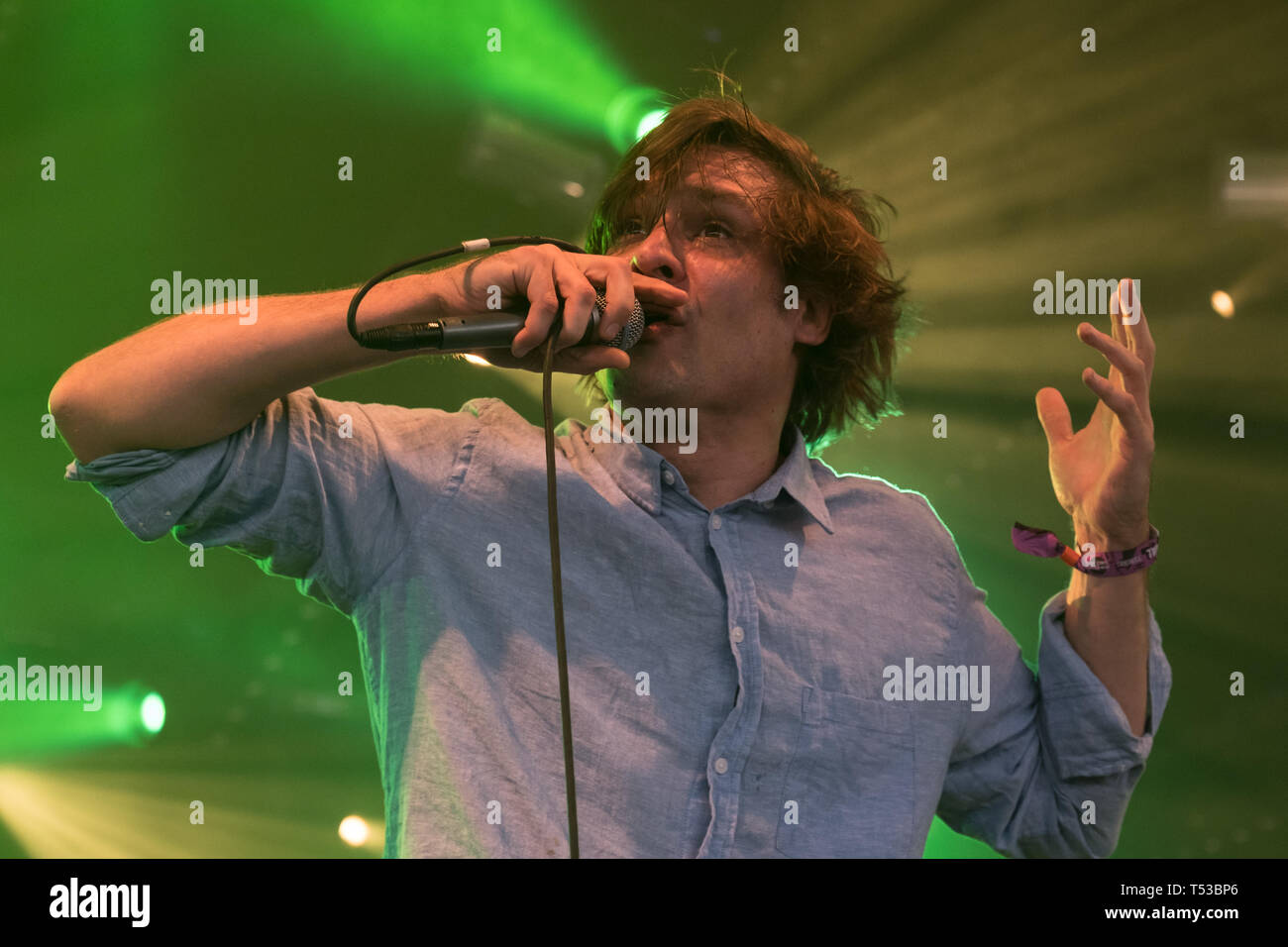 Denmark, Roskilde - July 5, 2018. The American singer, songwriter and ...