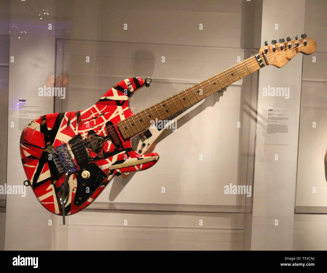 Eddie van halen guitar hi-res stock photography and images - Alamy
