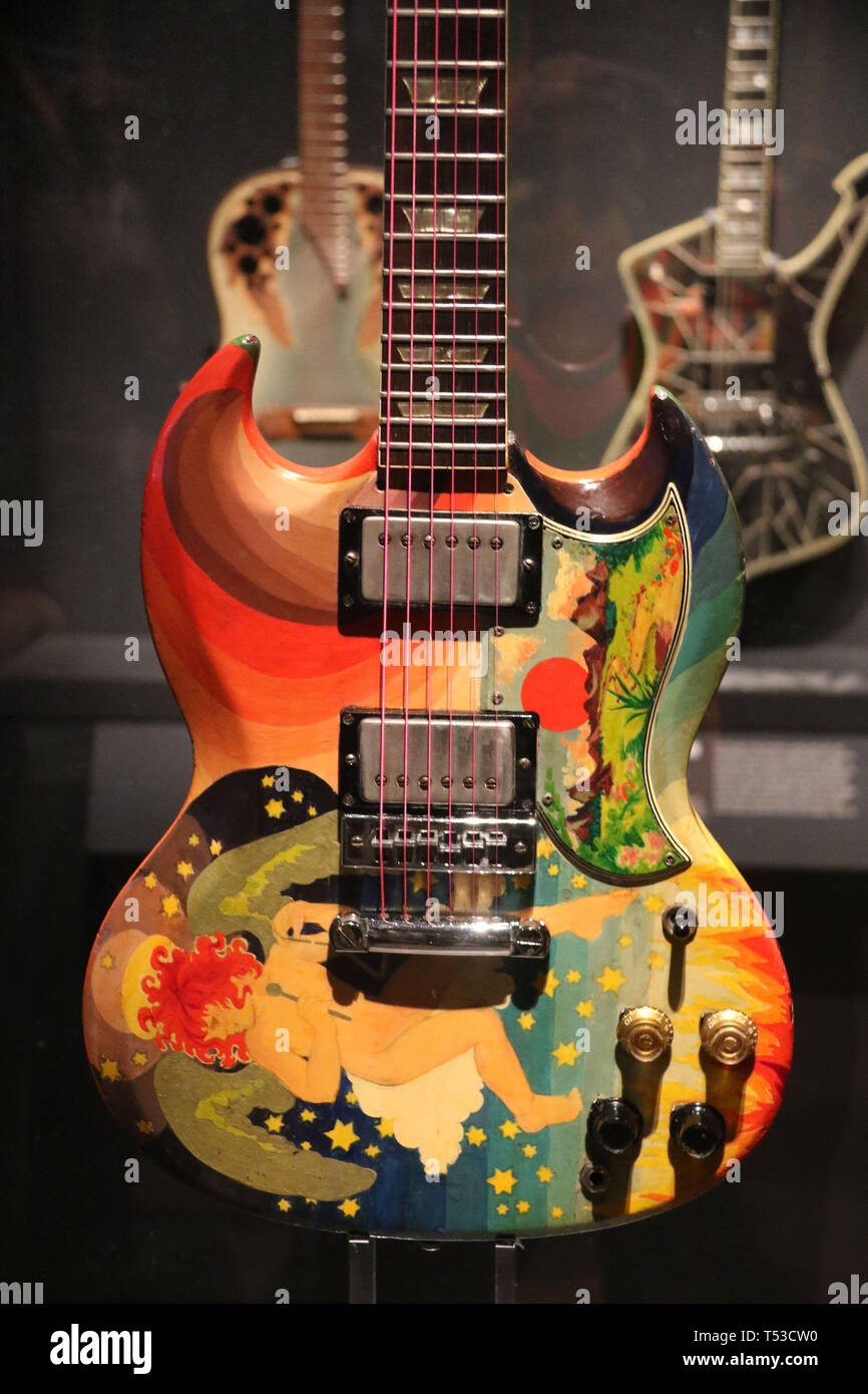 April 20, 2019 - New York City, New York, U.S. - 'THE FOOL' Gibson SG ...