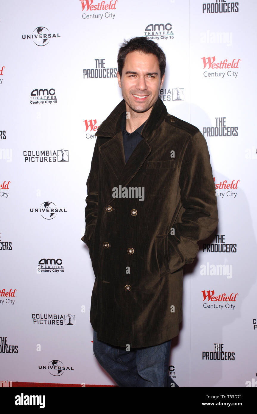 LOS ANGELES, CA. December 12, 2005: Actor ERIC McCORMACK at the world ...