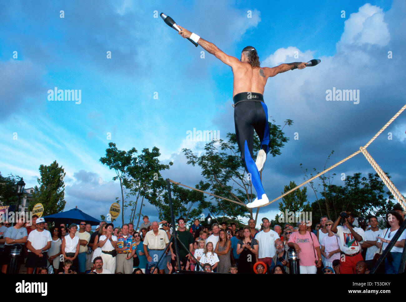 Key West,Florida Keys,Mallory Dock crowds,audience,crowd,gather before ...