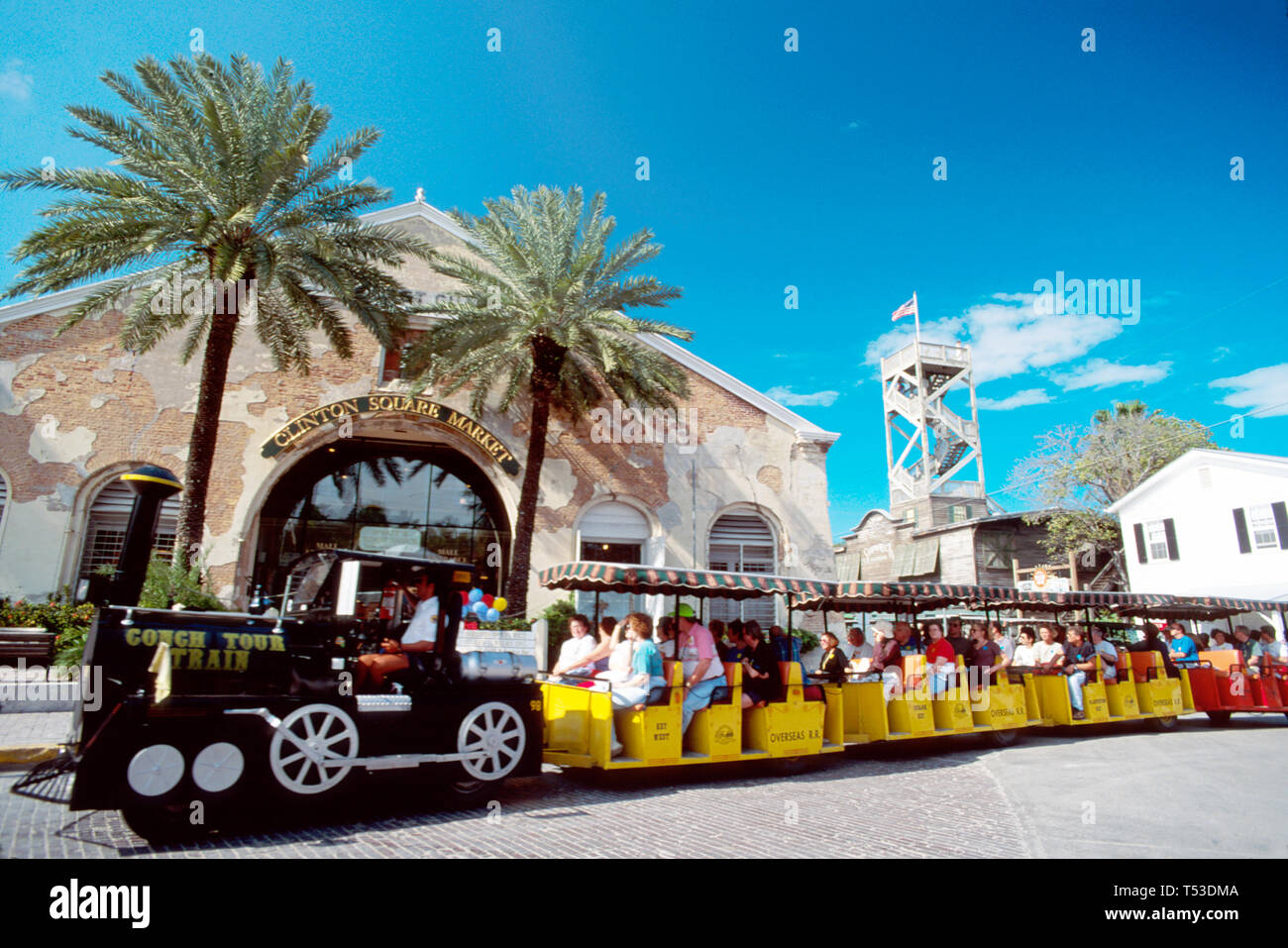 Key West,Florida Keys,Mallory Square Conch Tour Train 90 minute tour ...