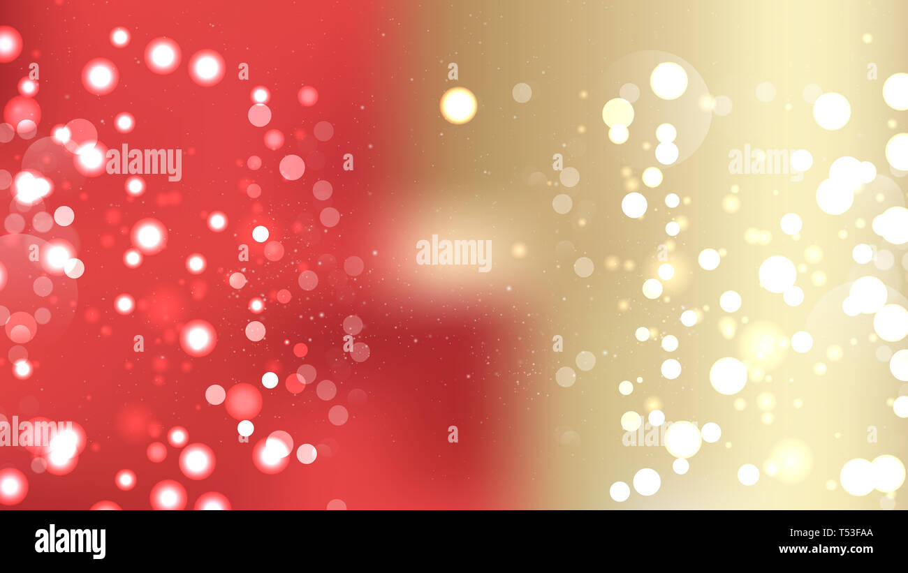 Abstract Red and Gold Bokeh Defocused Lights Background Stock Photo - Alamy