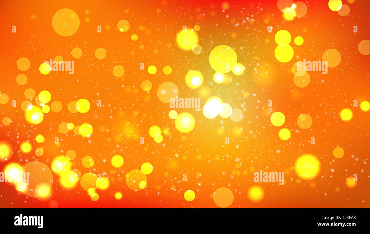 Abstract Red and Orange Lights Background Illustration Stock Photo - Alamy