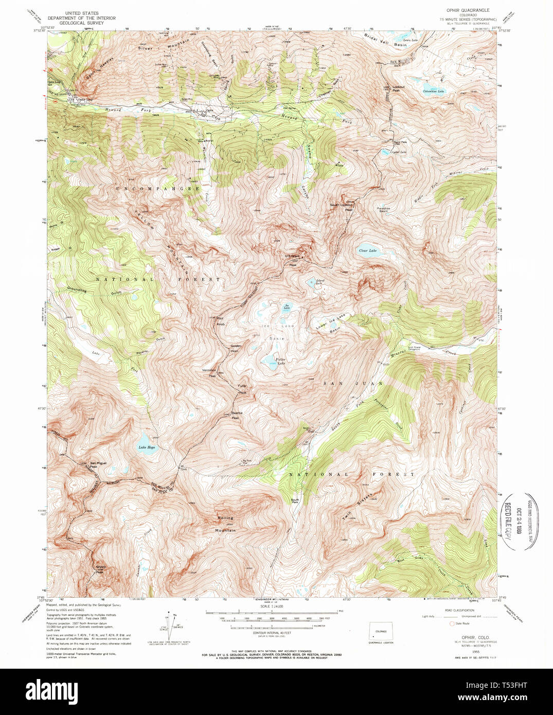 Ophir map hi-res stock photography and images - Alamy
