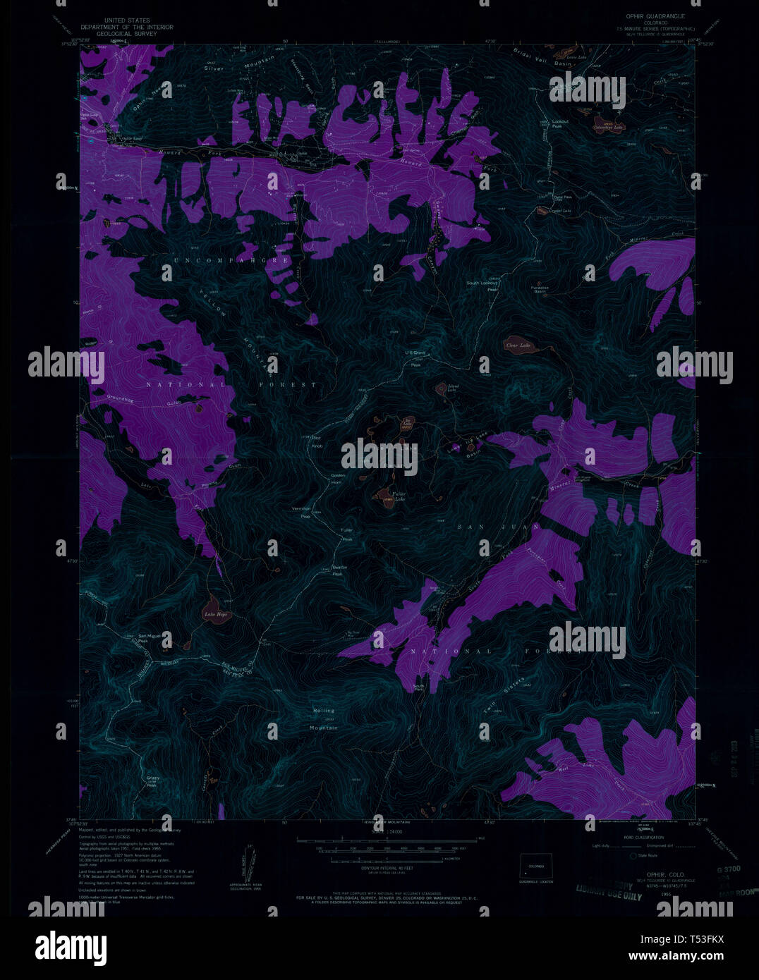 Ophir map hi-res stock photography and images - Alamy