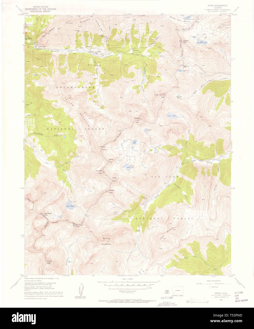 Ophir map hi-res stock photography and images - Alamy