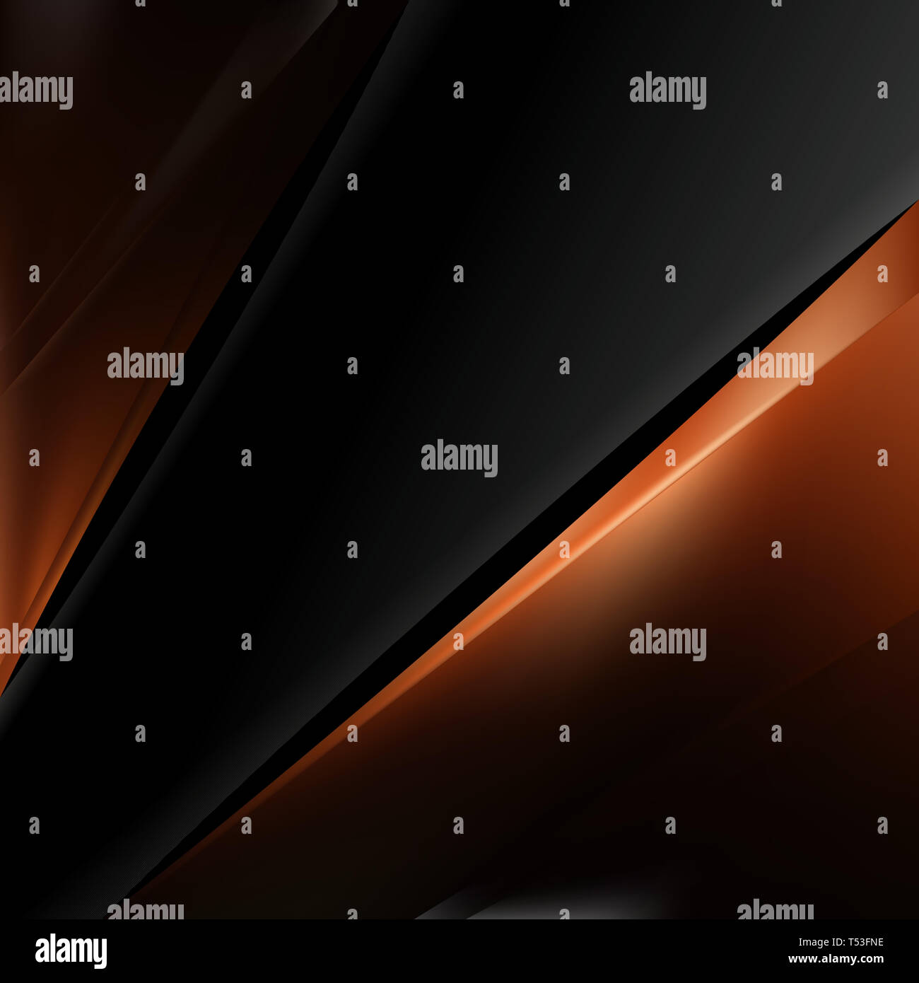 Cool Brown Brochure Design Vector Illustration Stock Photo - Alamy