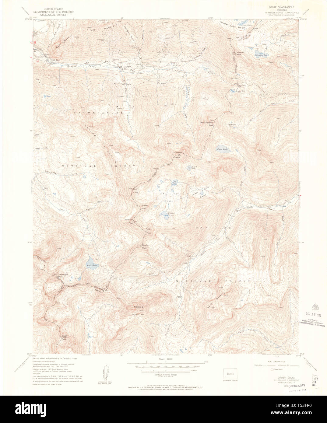 Ophir map hi-res stock photography and images - Alamy