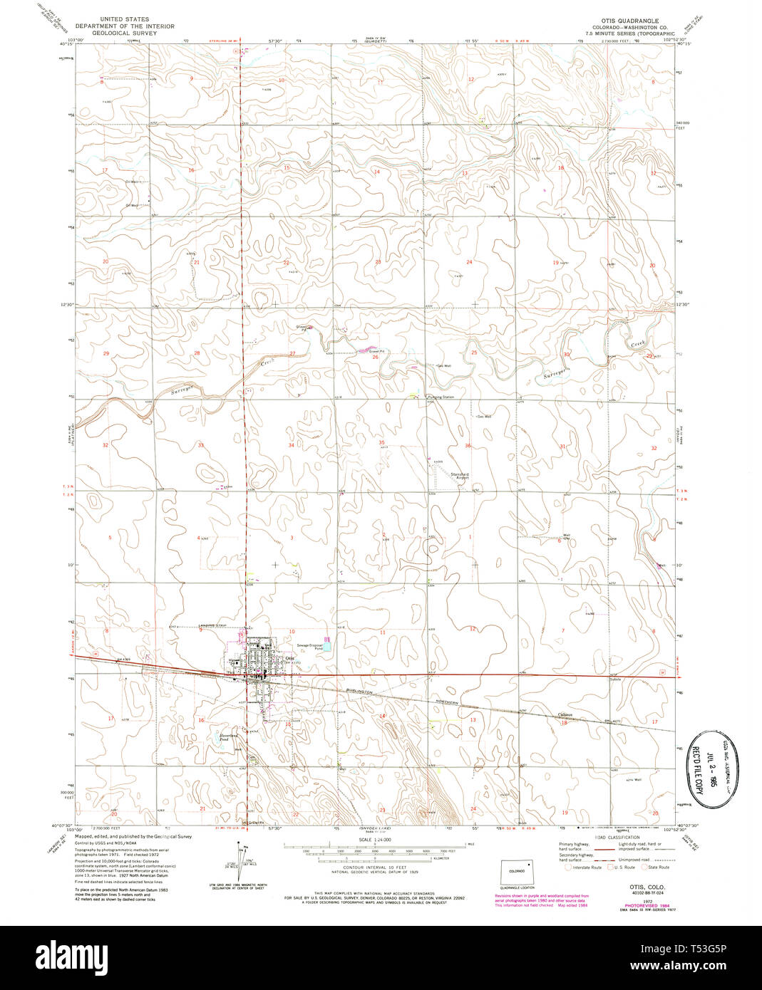 Otis map hi-res stock photography and images - Alamy