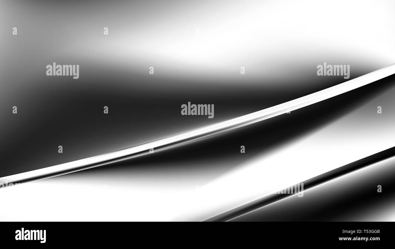 Abstract Black and White Diagonal Shiny Lines Background Illustration Stock Photo - Alamy