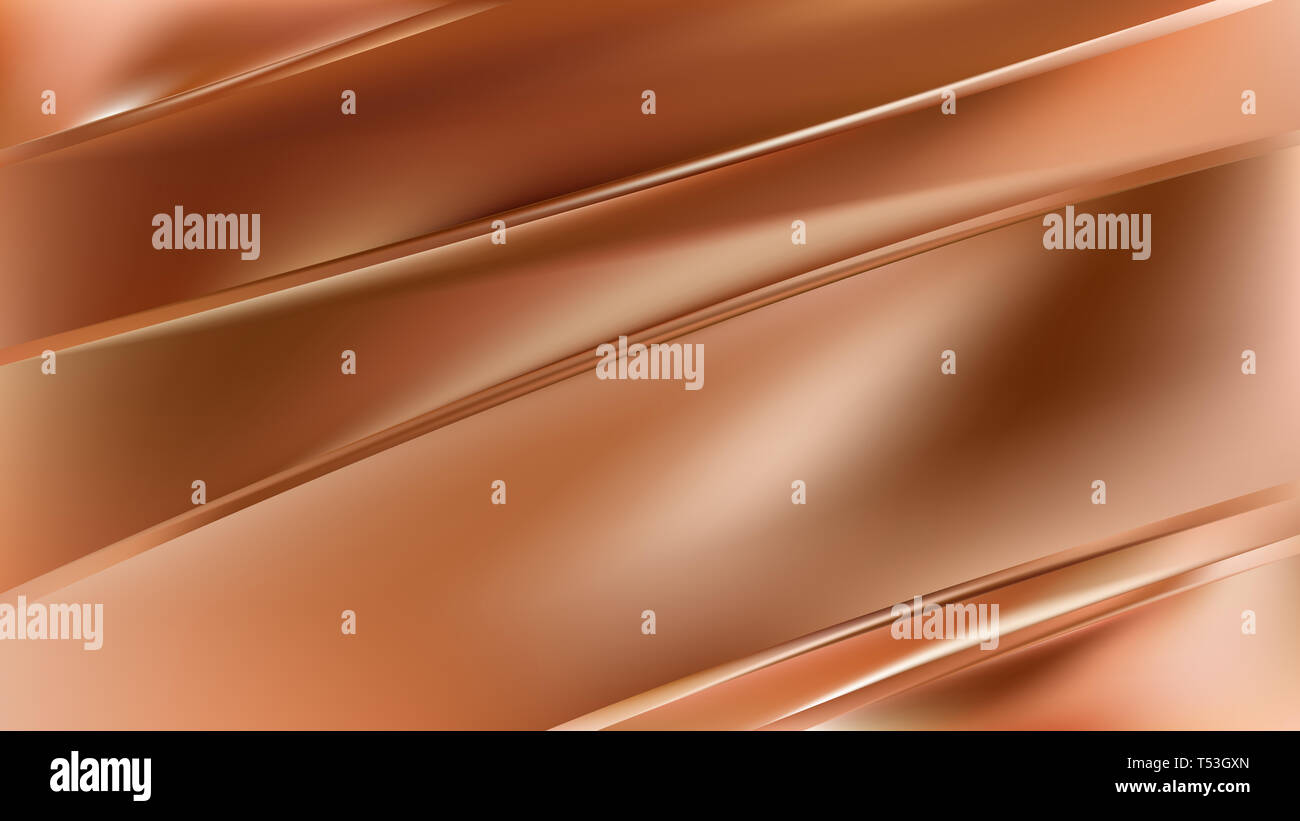 Copper Color Diagonal Shiny Lines Background Vector Art Stock Photo - Alamy