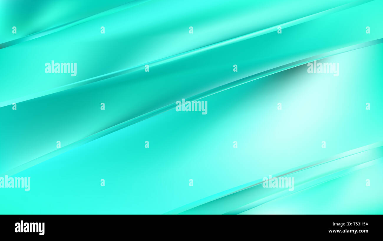 Mint Green Diagonal Shiny Lines Background Vector Illustration Stock ...