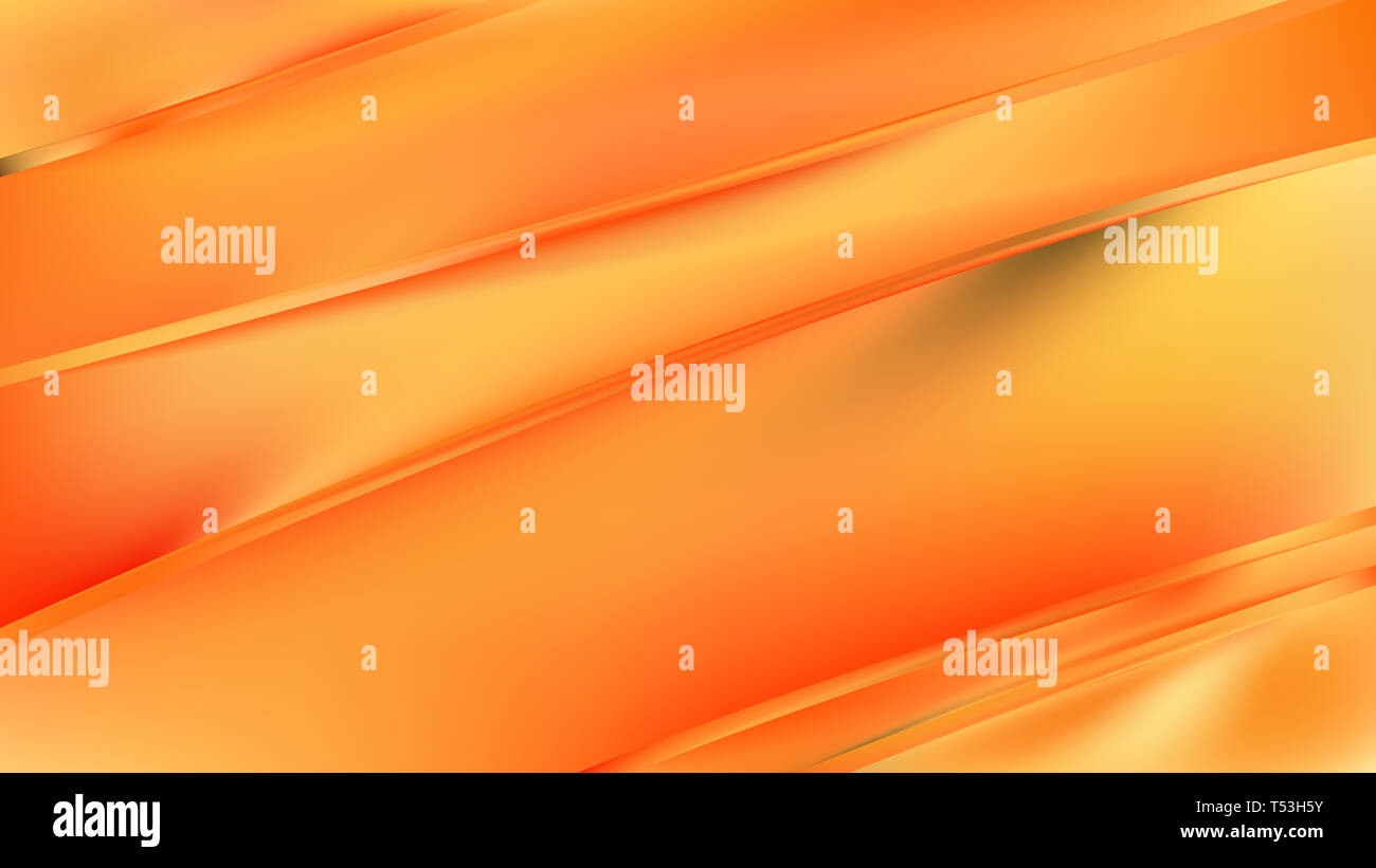 Abstract Orange Diagonal Shiny Lines Background Design Template Stock Photo - Alamy