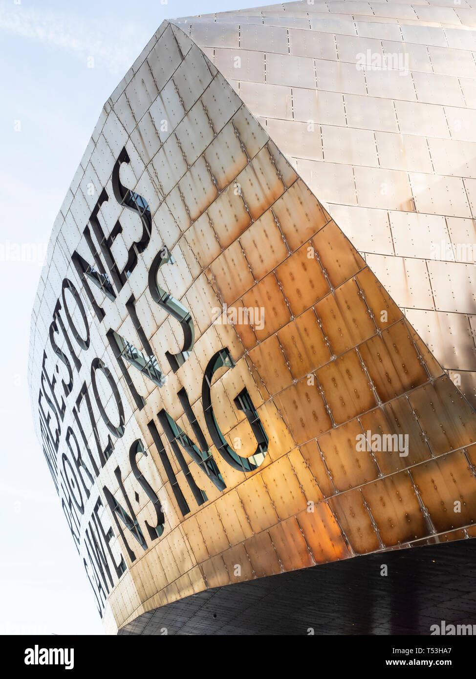 The Millennium Centre, home of the BBC National Opera of Wales, Cardiff ...