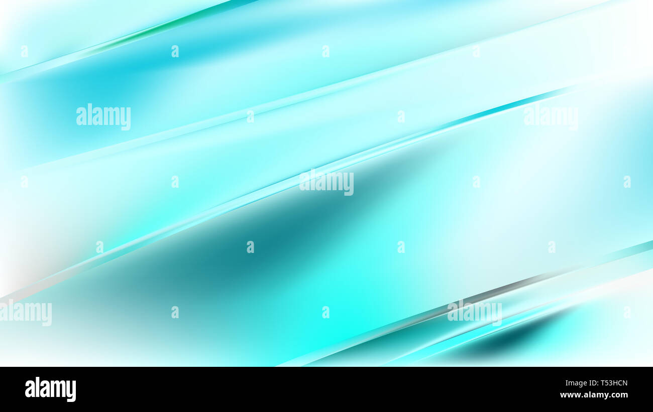 Turquoise and White Diagonal Shiny Lines Background Vector Illustration ...
