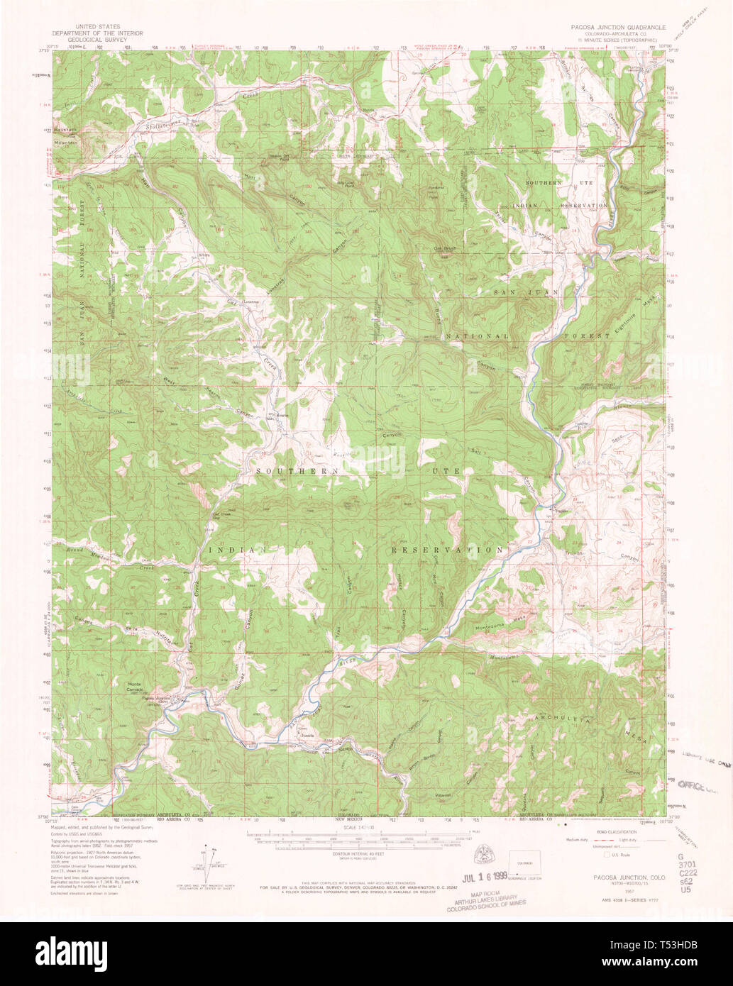 Pagosa junction hi-res stock photography and images - Alamy