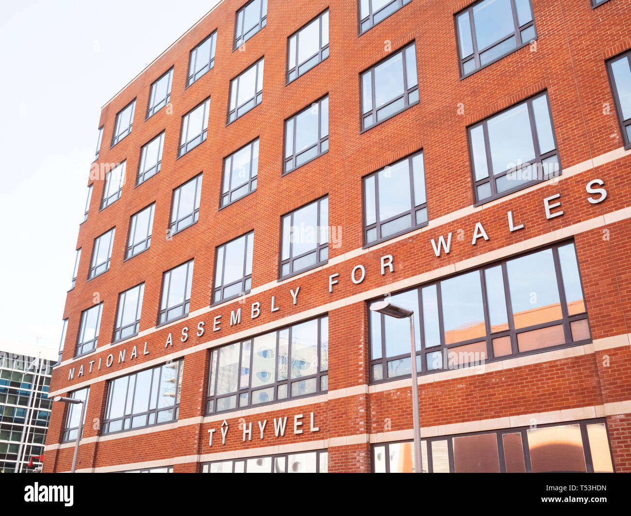 Ty hywel building hi-res stock photography and images - Alamy